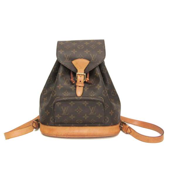 Louis Vuitton | Bags | Louis Vuitton Authentic Brown Monogram Backpack ...